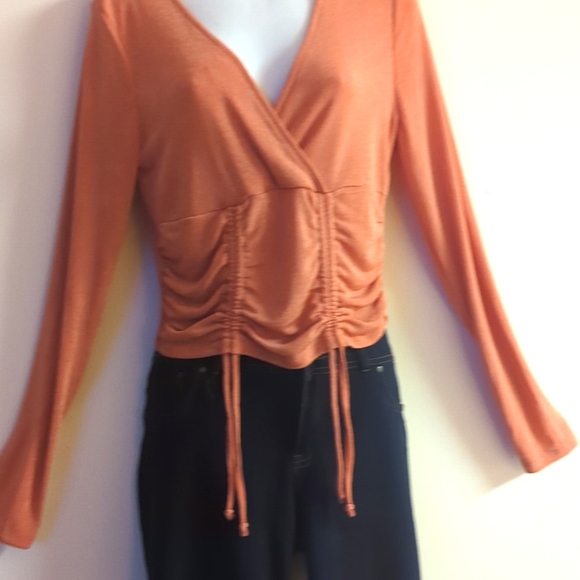 Almost Famous | Tops | Almost Famous Ruched Top | Poshmark